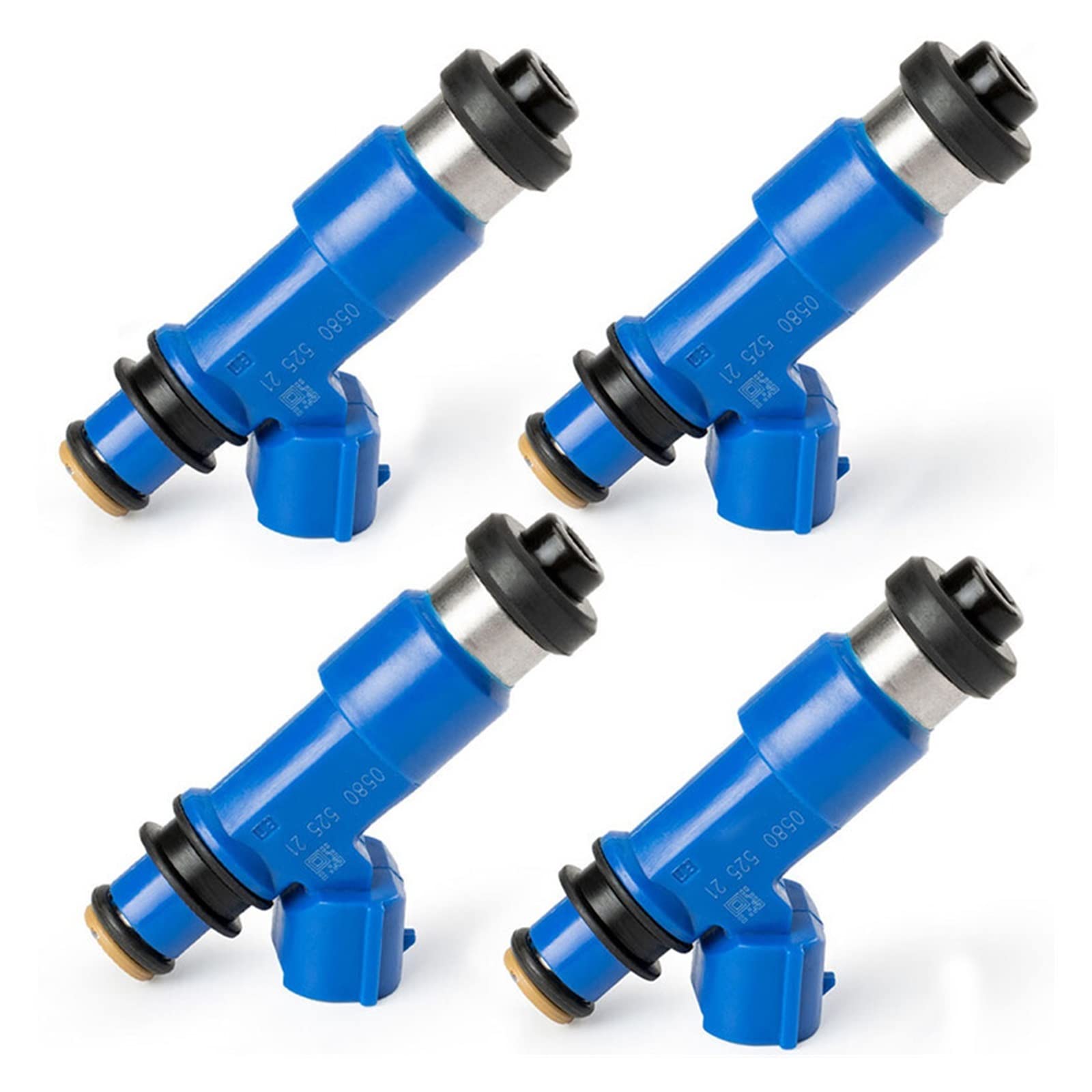 Amazon.co.jp: 4 個の燃料インジェクター ノズル 565CCC インプレッサ フォレスター レガシィ WRX STI EJ20 ...