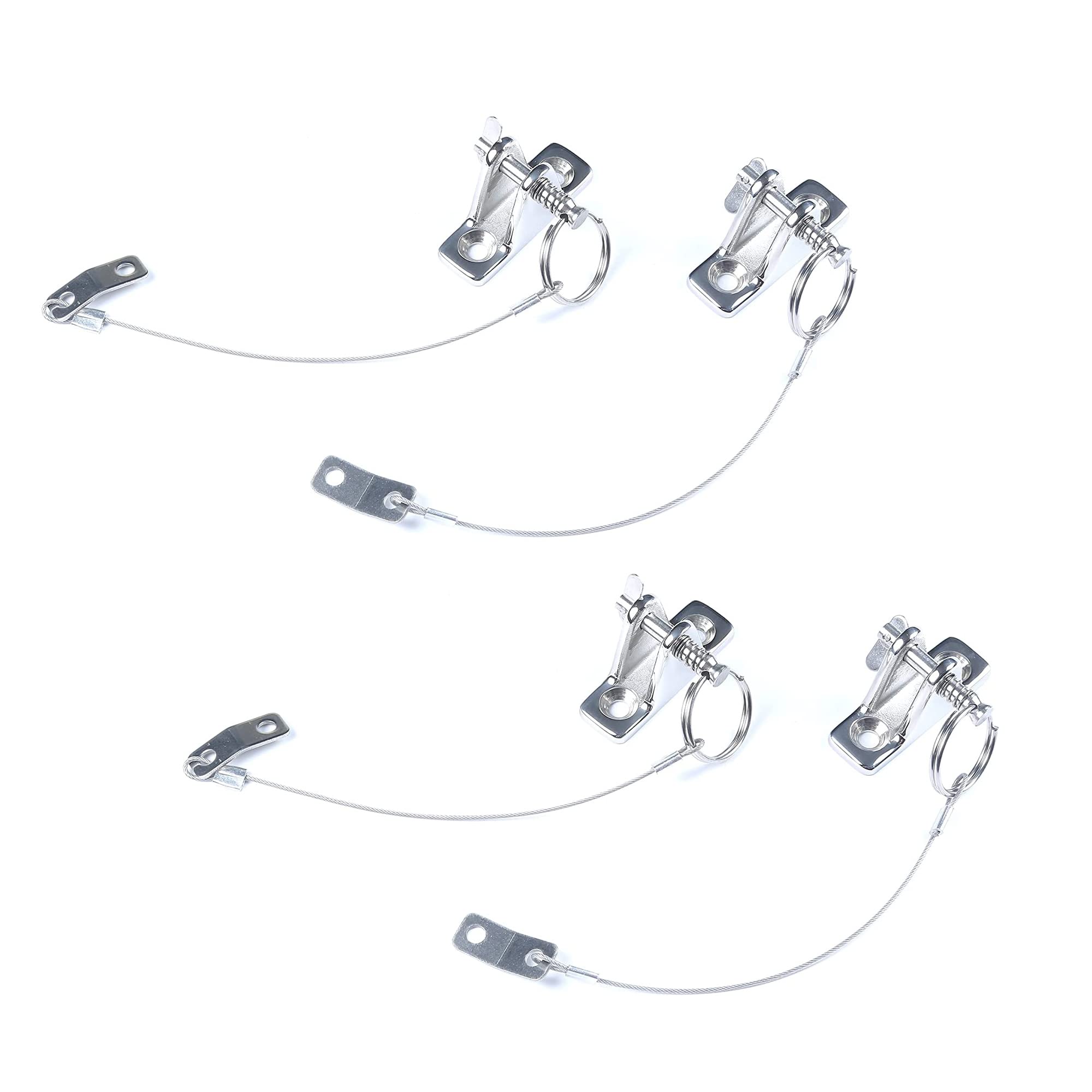 Snapklik.com : Bimini Top Deck Hinge Mounting Brackets Marine Hinges ...