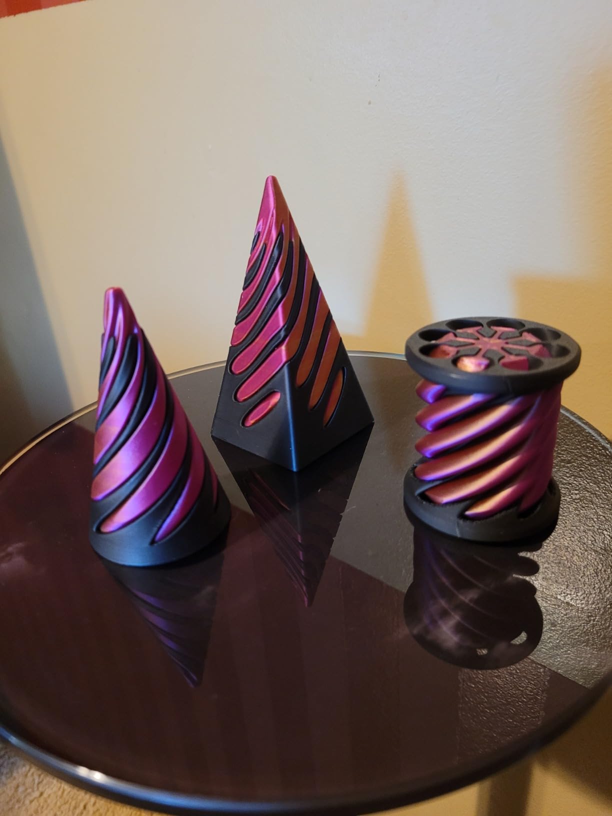 Amazon.com: Gencokok 3Pcs Impossible Cone Pyramid, 2024 New 3D Printed ...
