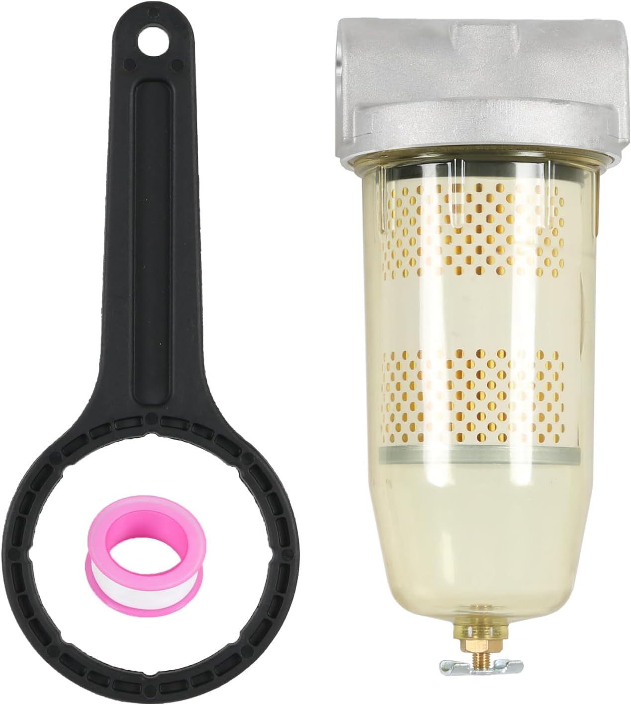 Amazon.com: DICMIC Fuel Tank Filter Assembly with Wrench Replacement ...
