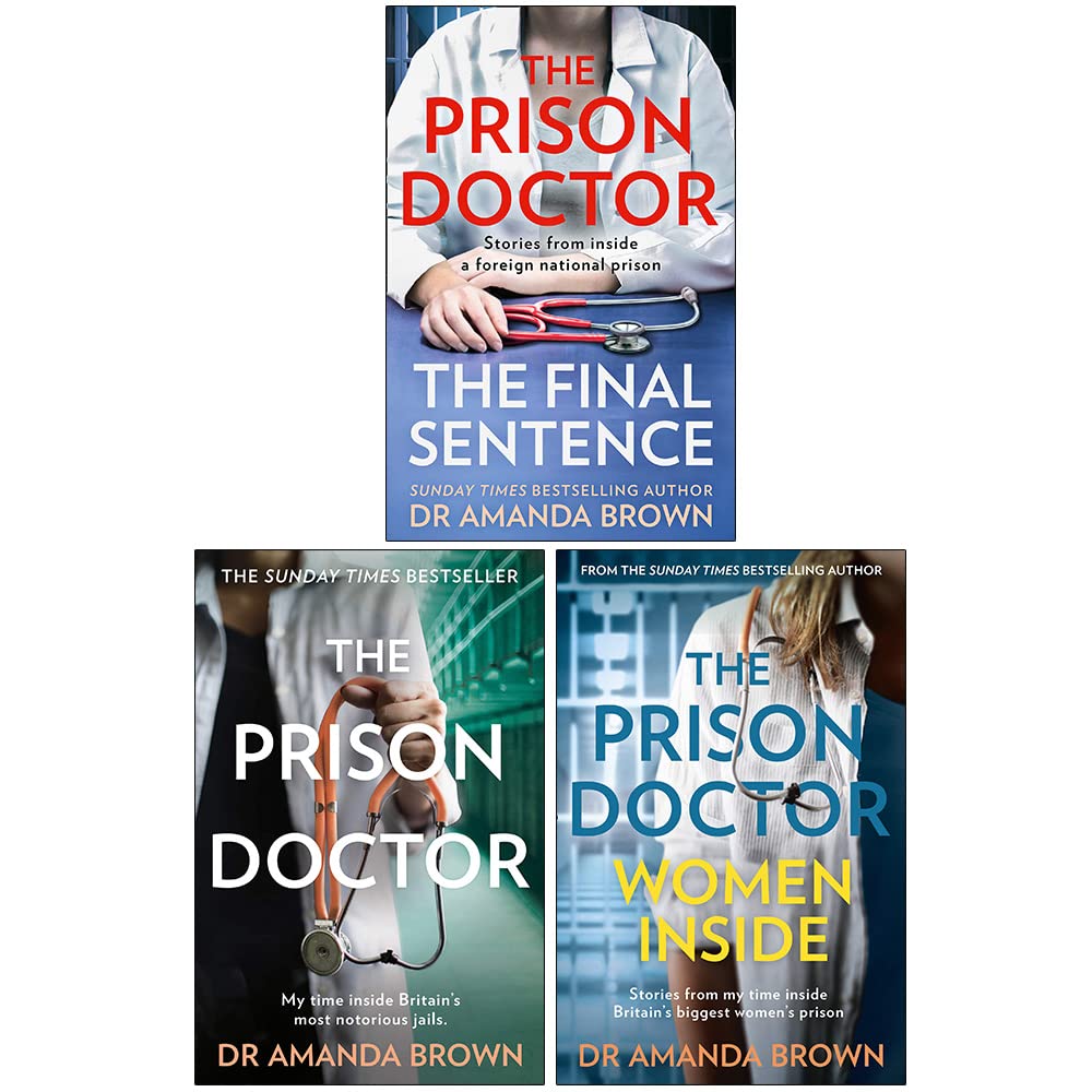 The Prison Doctor Collection 3 Books Set By Dr Amanda Brown (The Final ...