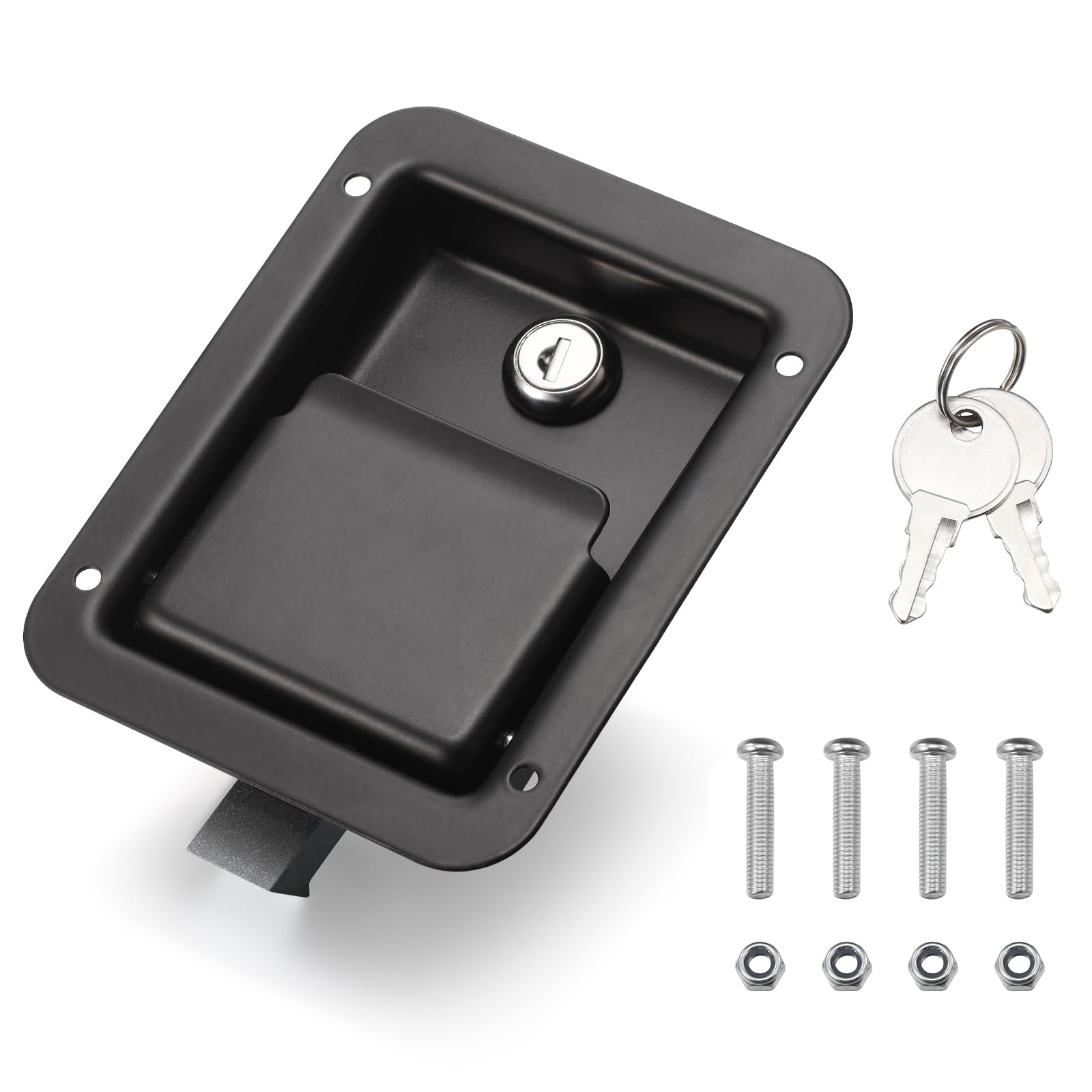 Amazon.com: Loclink Black Truck Tool Box Lock, Paddle Latch Replacement ...