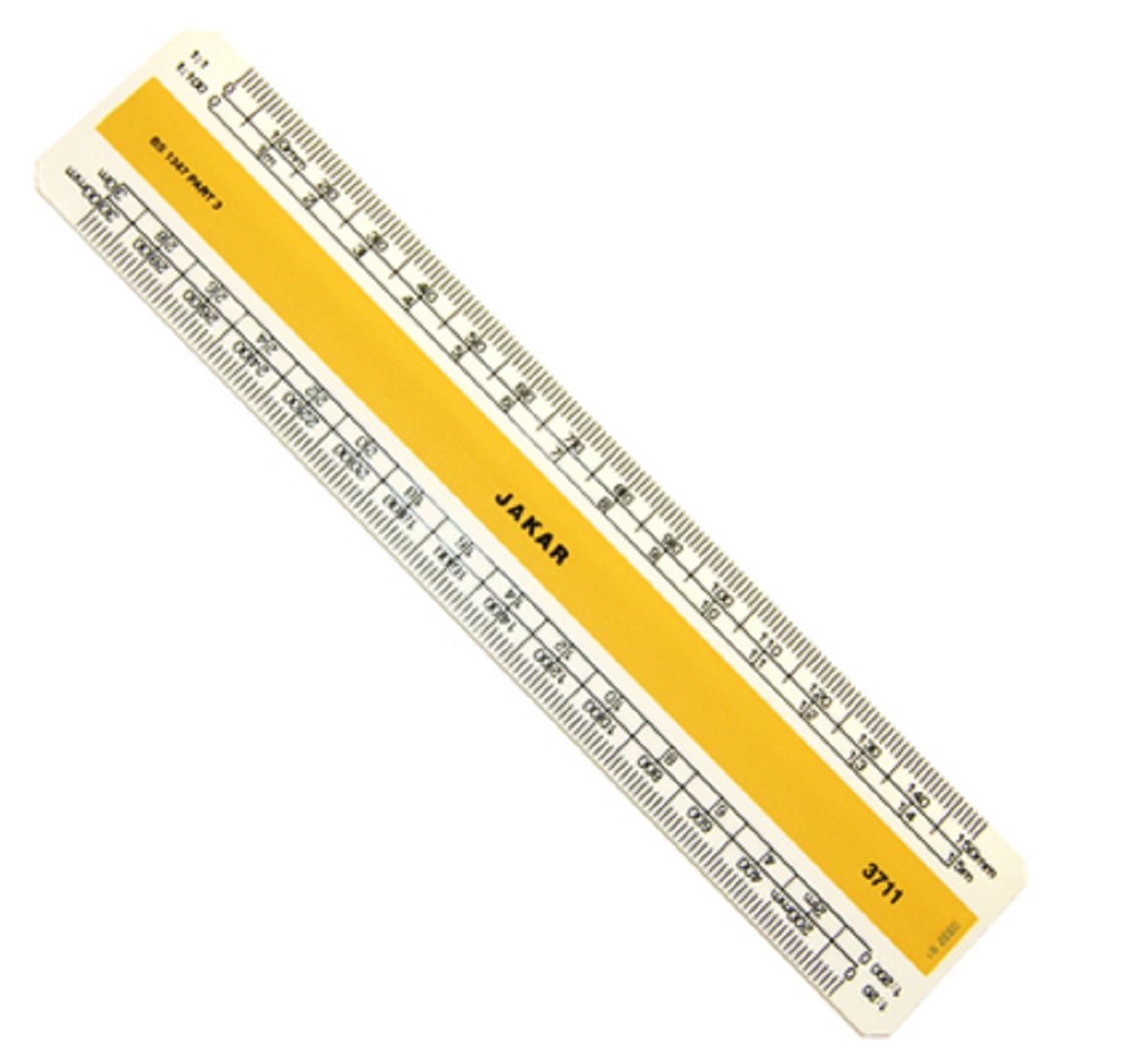 JAKAR Scale Rule 12 inches (3712), KJB3712 : Amazon.co.uk: Stationery ...