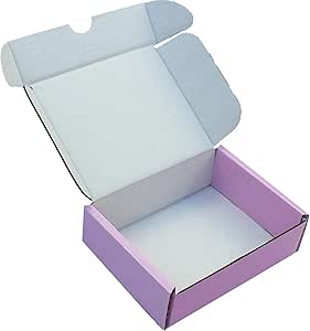 MEG4TEC 25 Pack Shipping Coloured Boxes - Corrugated Cardboard Small ...