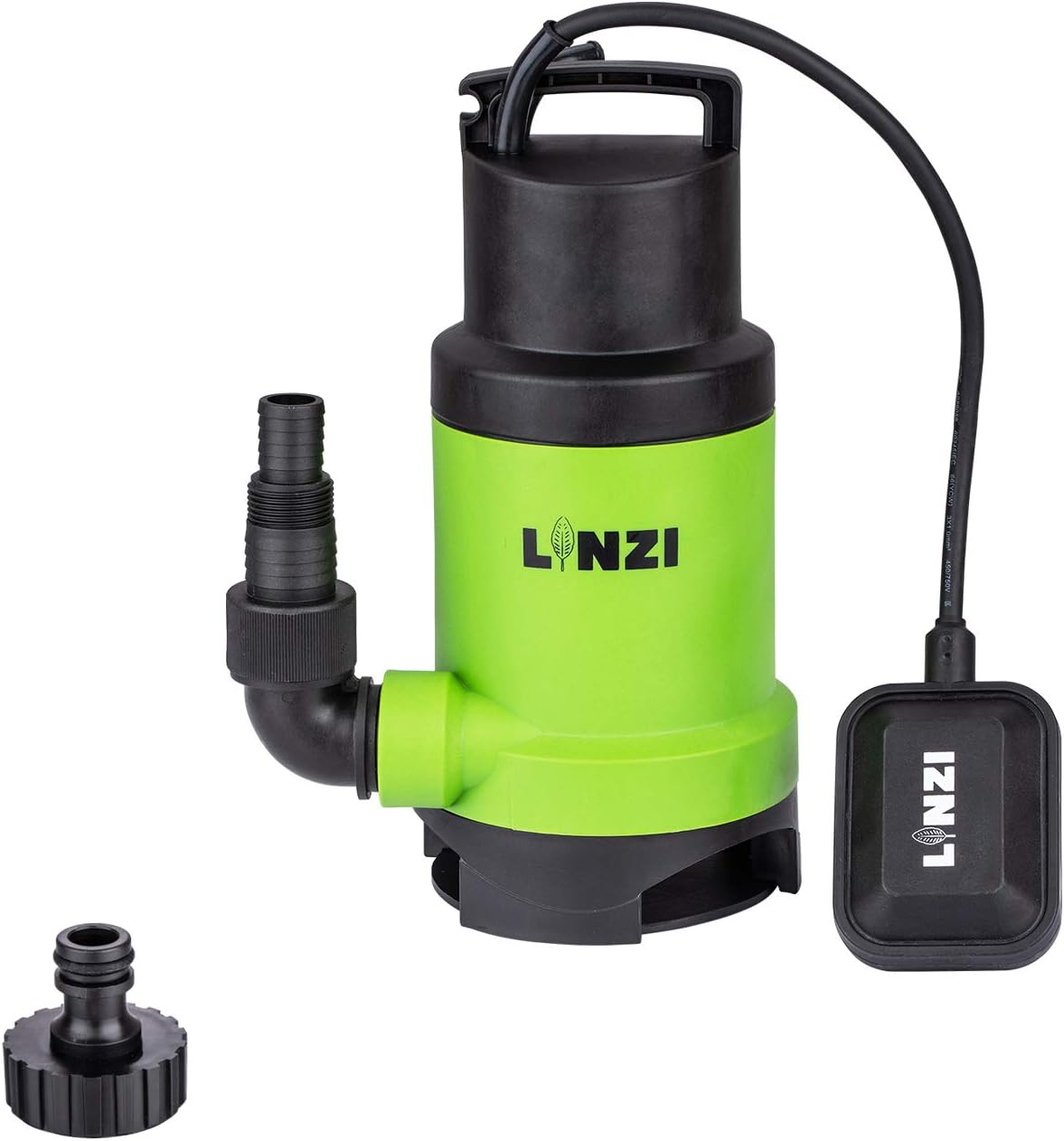 Linzi 400W Portable Submersible Pump for Dirty/Clean Water, Max Flow ...