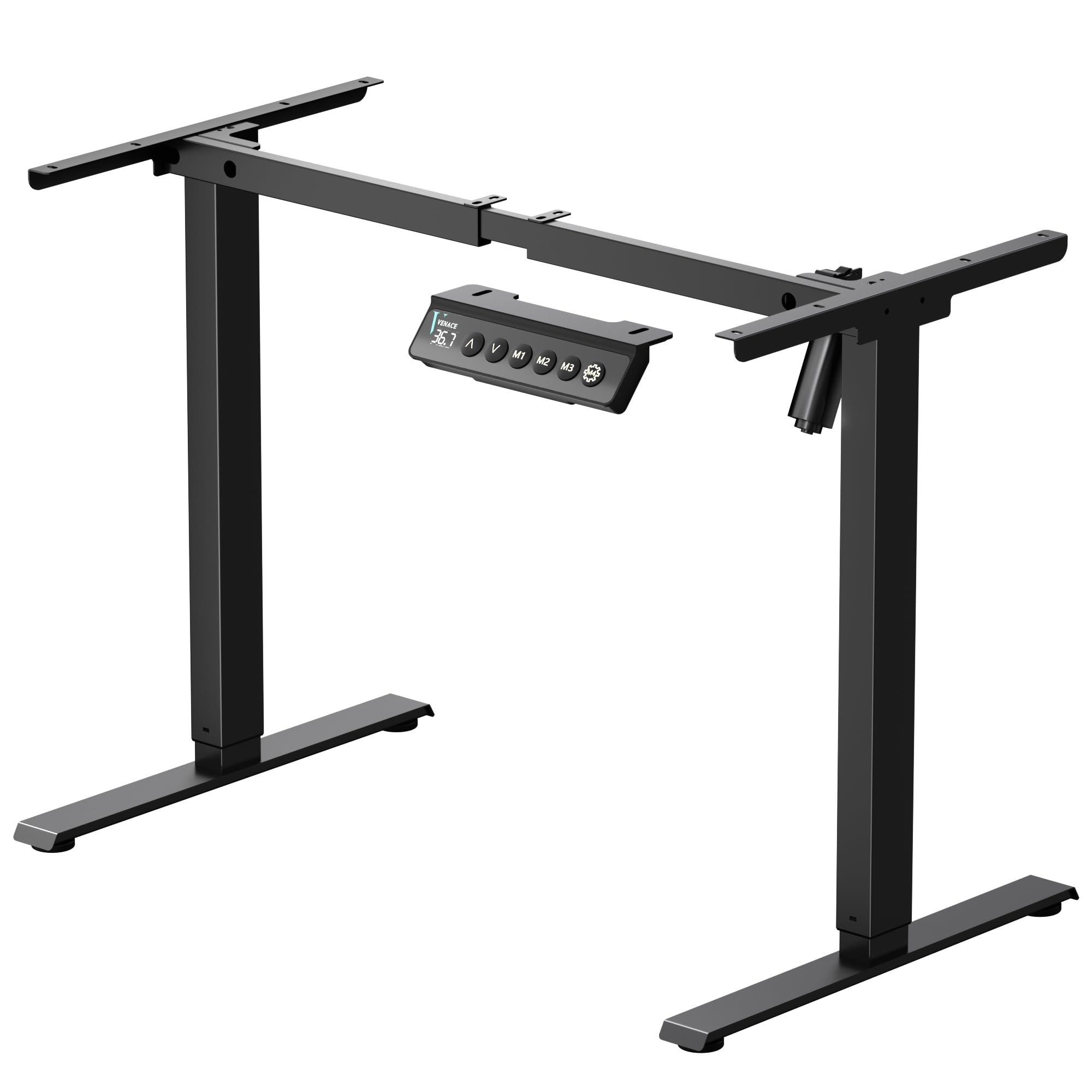 Amazon.com: VVENACE Electric Standing Desk Legs Adjustable Height Up to ...