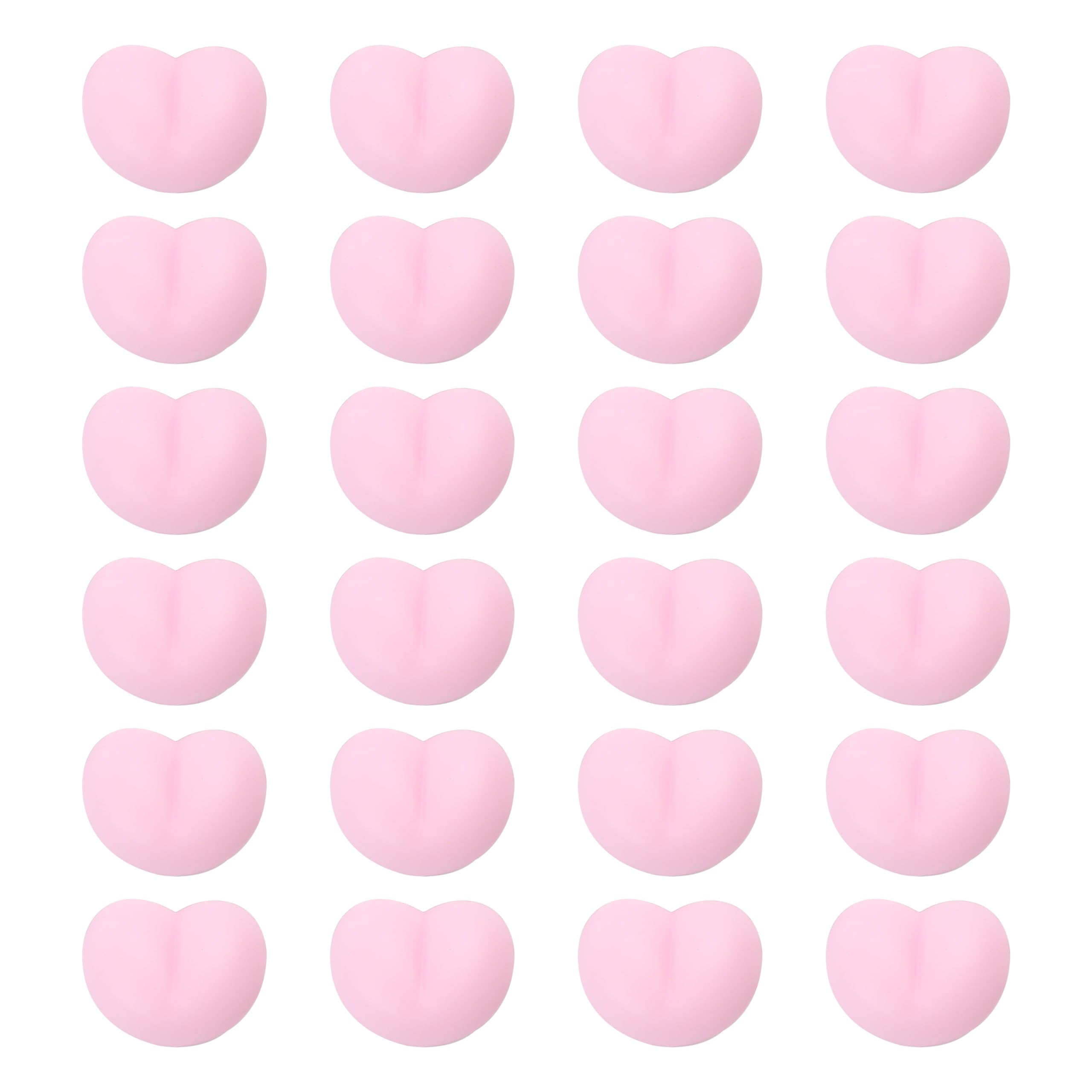 Amazon.com: 24PCS Cute Miniature Soft Squeeze Peach Toy Funny Novelty ...