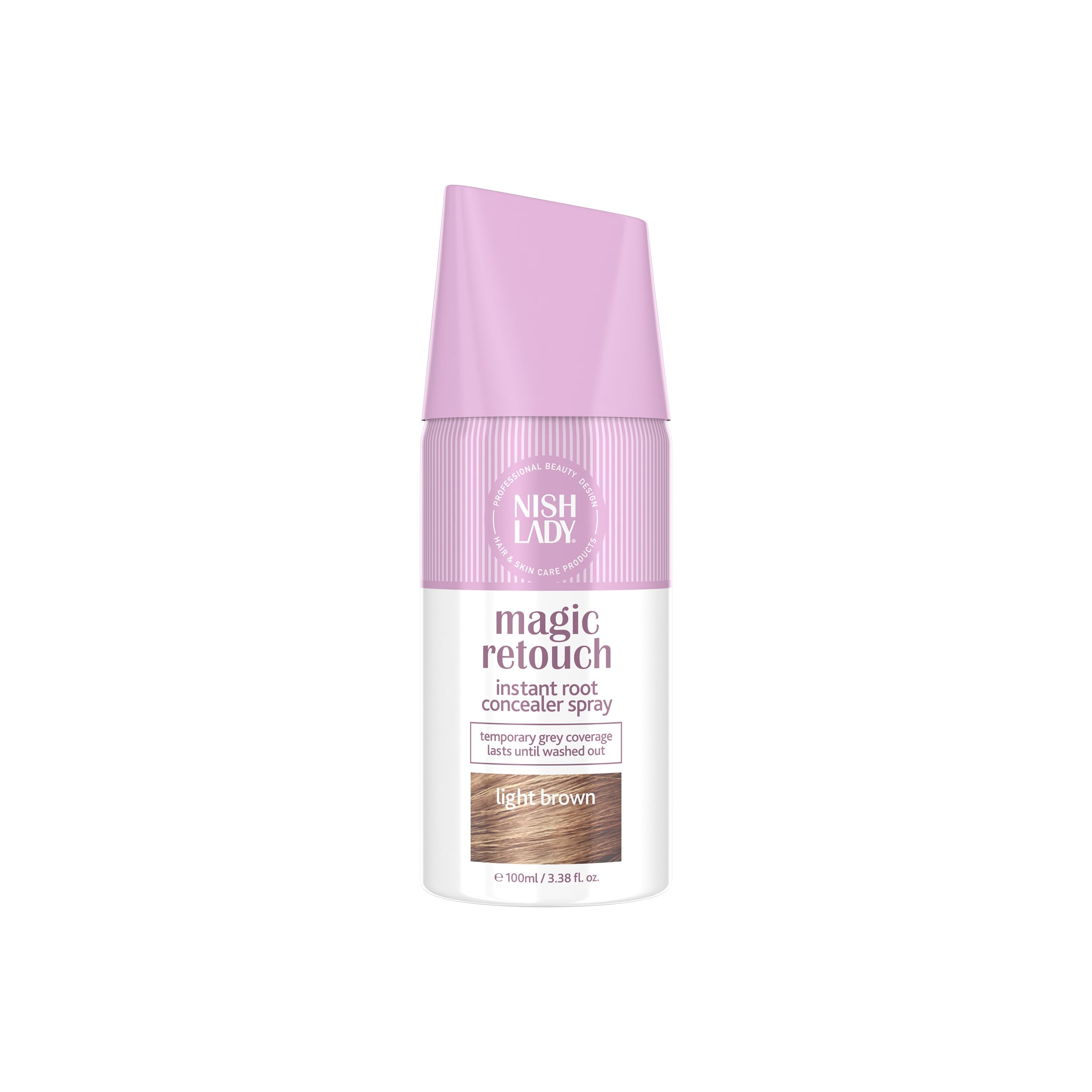 Nishlady Magic Retouch Sprays for Women, Light Brown, 100 ml | Instant ...