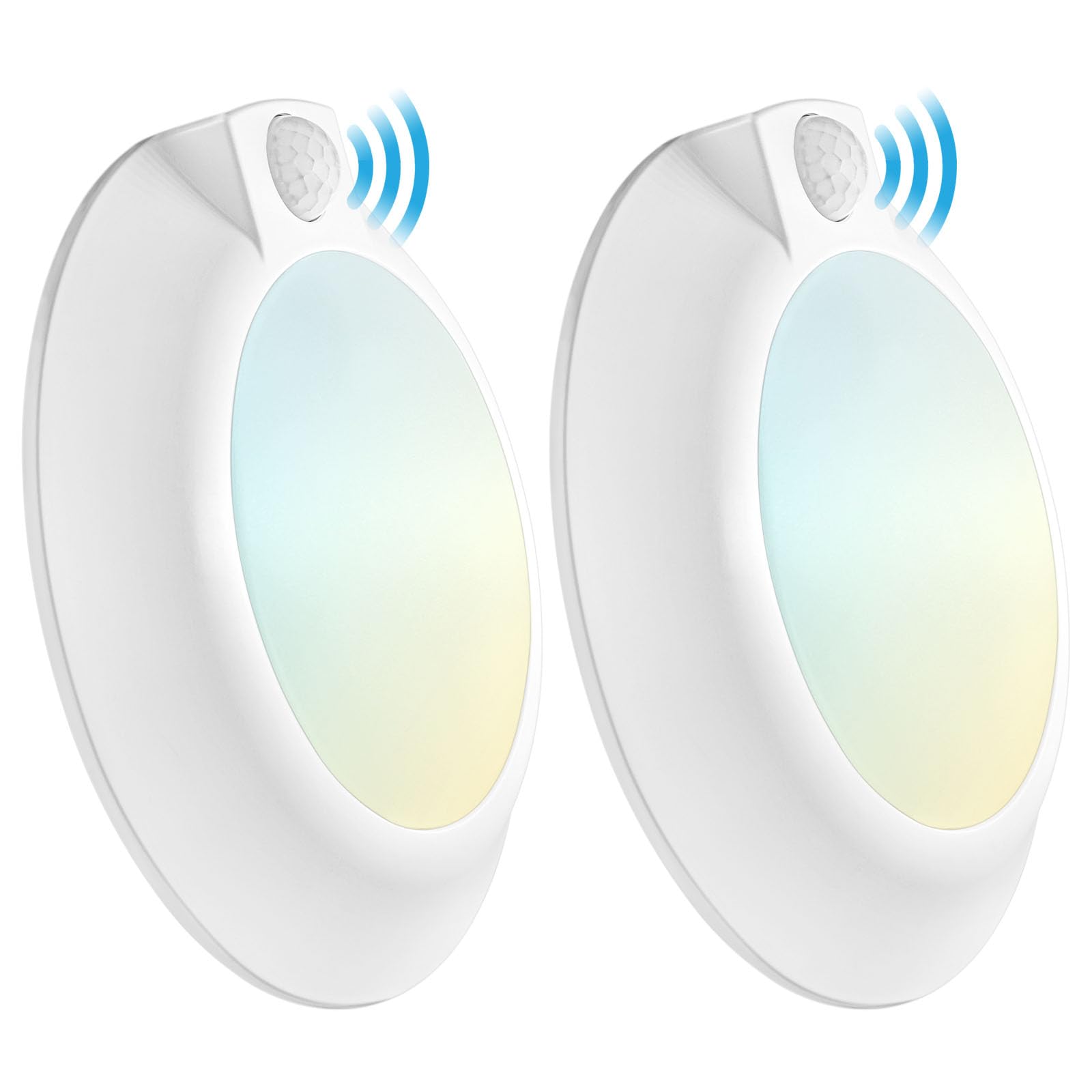 LUXRITE 6 Inch LED Motion Sensor Ceiling Light, CRI 90, 3CCT 3000K ...