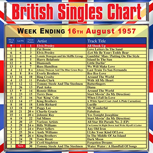 Play British Singles Chart - Week Ending 16 August 1957 by VARIOUS ...