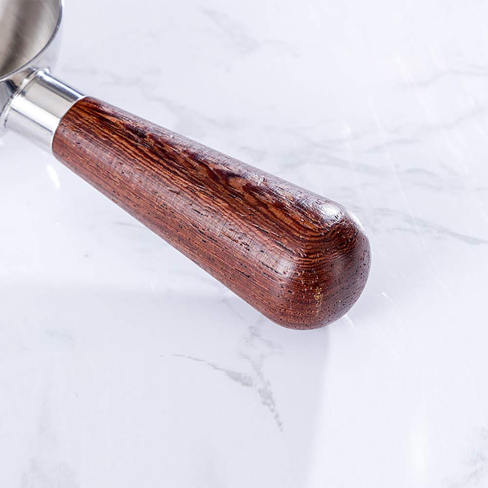 Minos Retro Stainless Steel Coffee Scoop with Wood Handle, 15g -Tablespoon Coffee Measuring ...