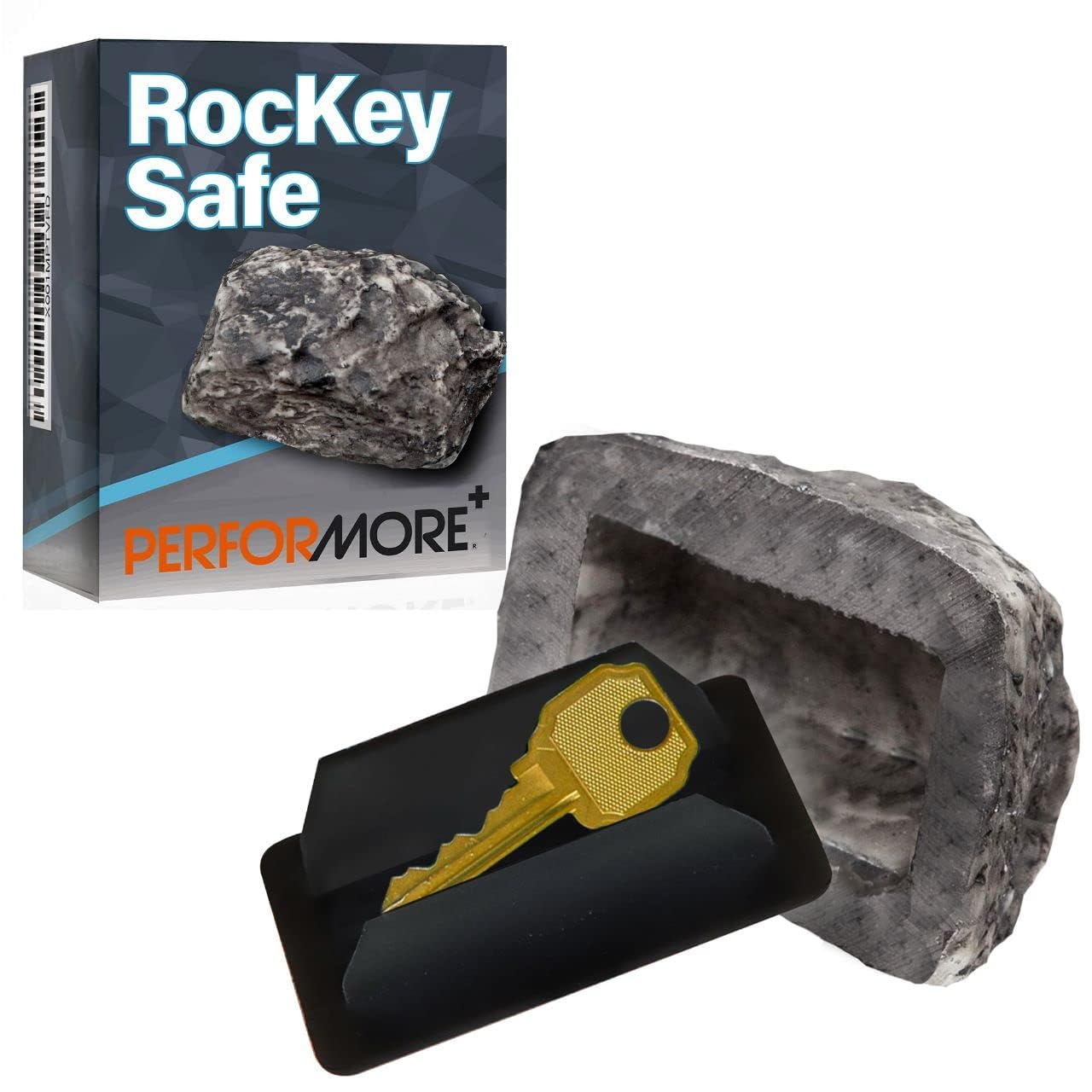 Hide A Key in Plain Sight in a Real Looking Rock/Stone, Holds Standard ...
