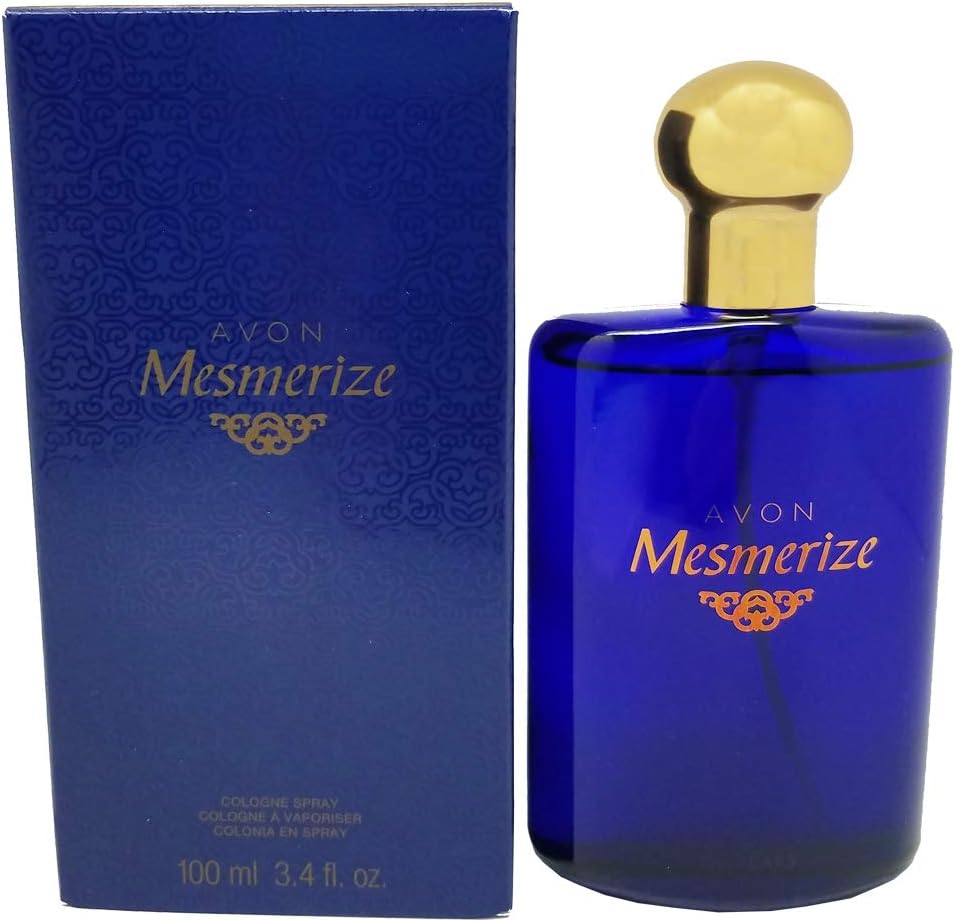 Amazon.com : Avon Mesmerize Black Eau de Toilette Spray 3.4 Fl Oz ...