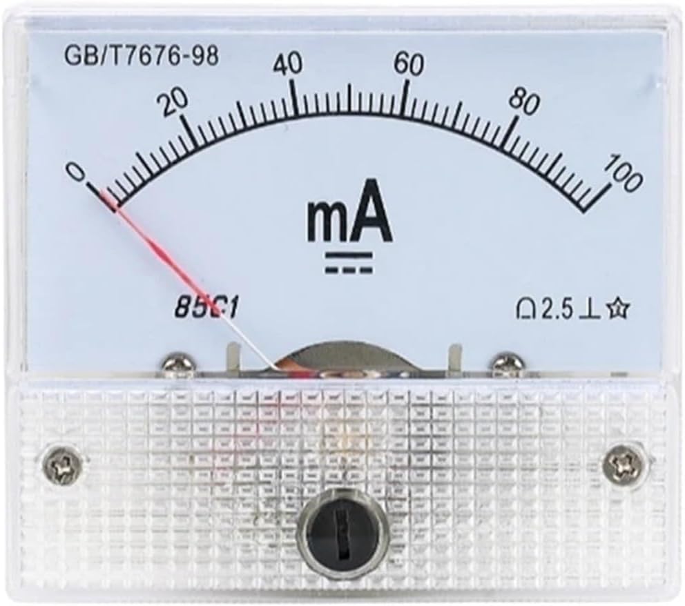Amazon.com: DEBLAN 85C1-mA Analog Type DC Milliampere Ammeter ...