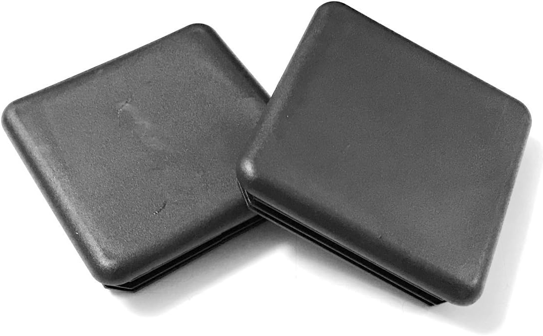 50 Pack Plastic End Caps for Square Tubing 2x2 O.D. OASIS 2 Inch Square ...