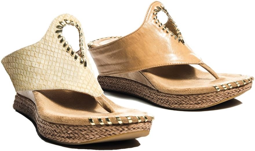Amazon.com | Modzori Women's Lucia Reversible Wedge Sandal | Shoes