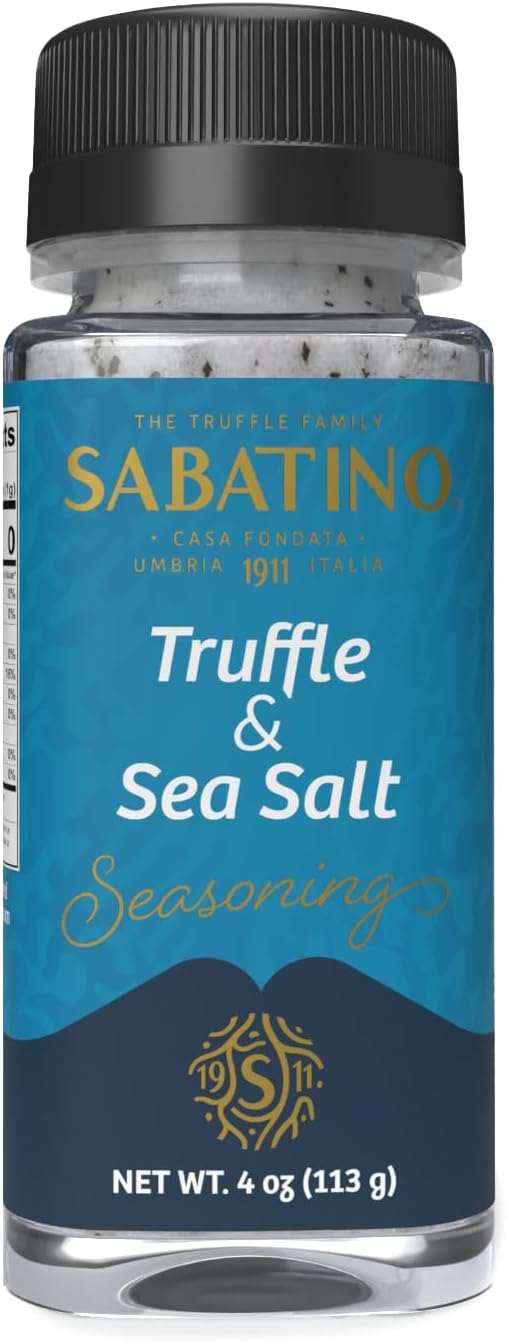 Amazon.com : TRUFF Black Truffle Salt, Fine and Coarse Sea Salt, Dried ...