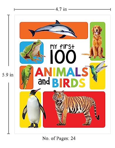 Snapklik.com : My First 100 Animals And Birds: Padded Board Books