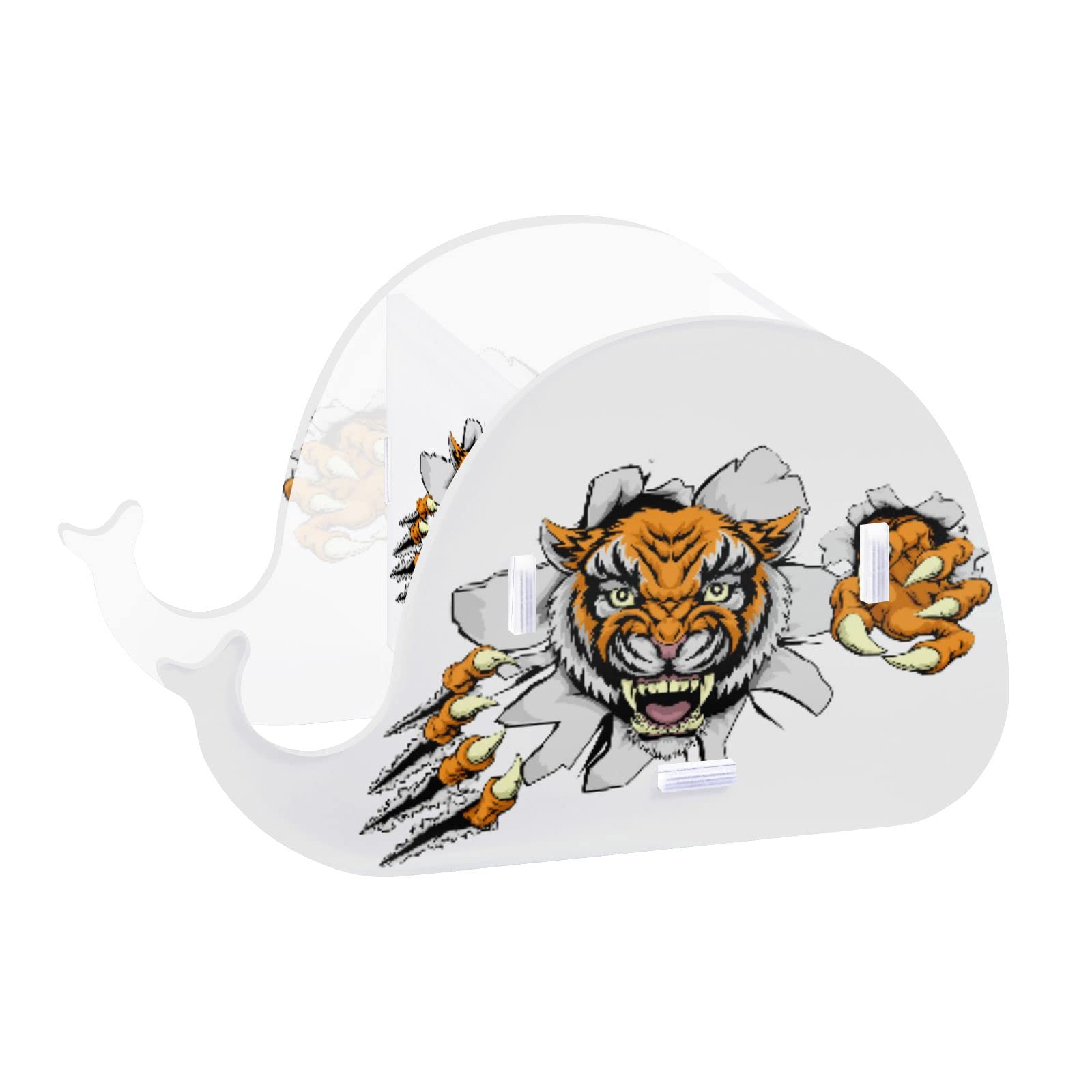 Cartoon Tiger With Claws