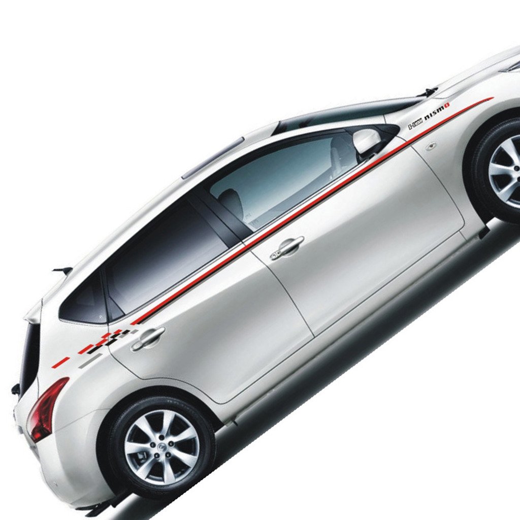 Buy Kaizen Nismo Vinyl Sticker Side Skirt Decal Whole Body Graphic ...