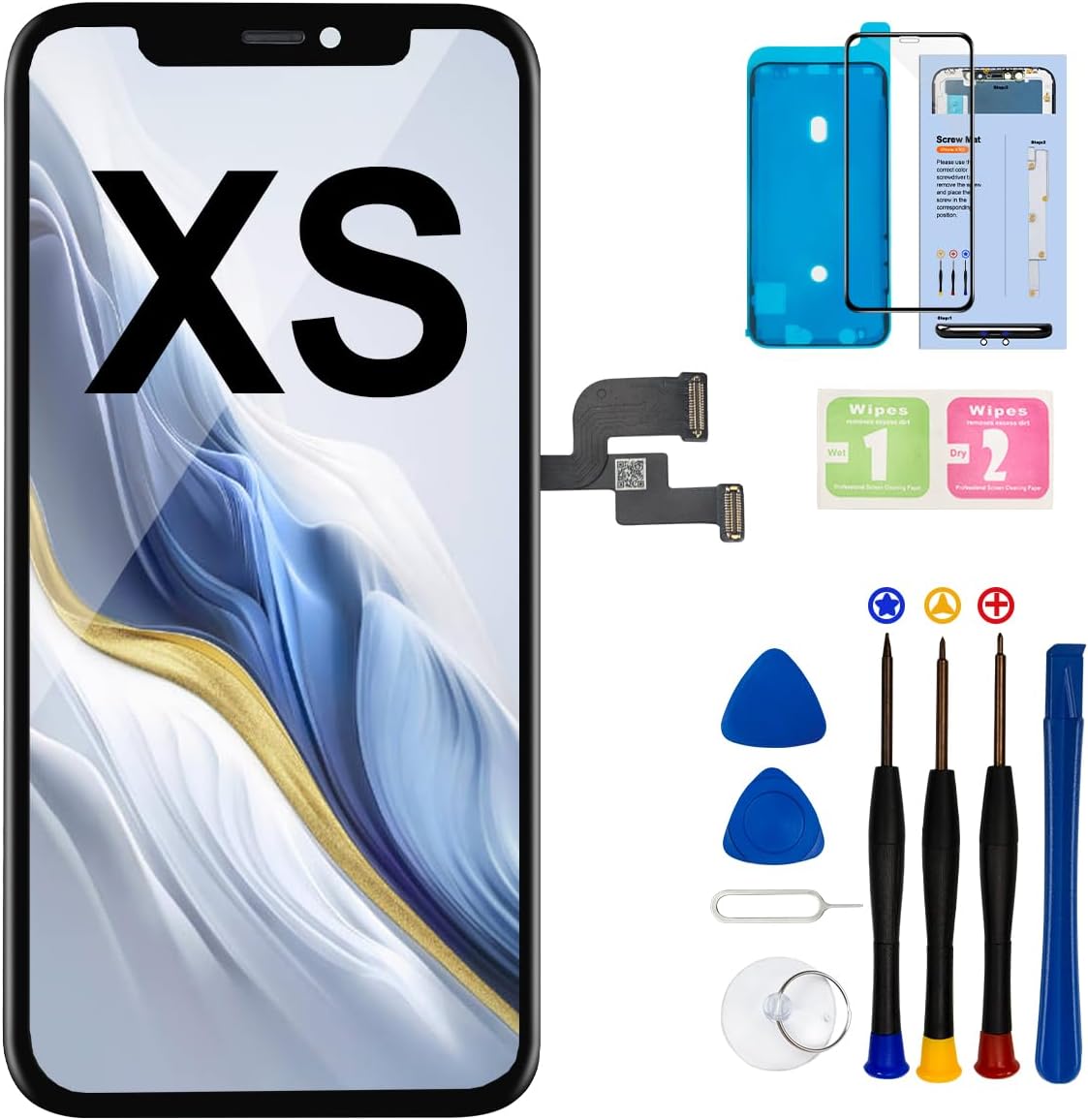 Amazon.com: bstdianzi for iPhone Xs LCD Screen Replacement 5.8 Inch ...