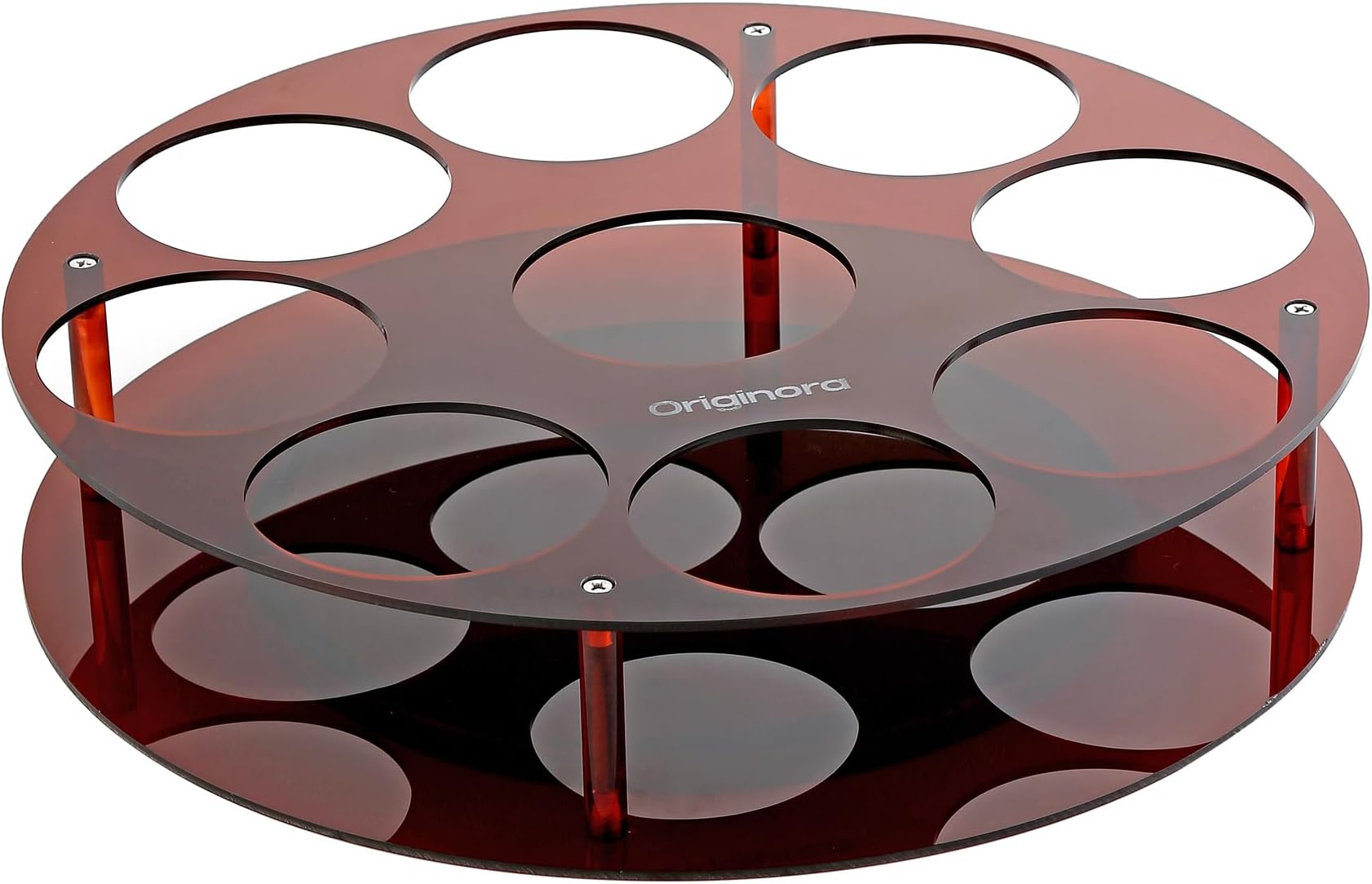 Amazon.com - Originora Coffee Syrup Organizer - 9 Bottles Rotating ...