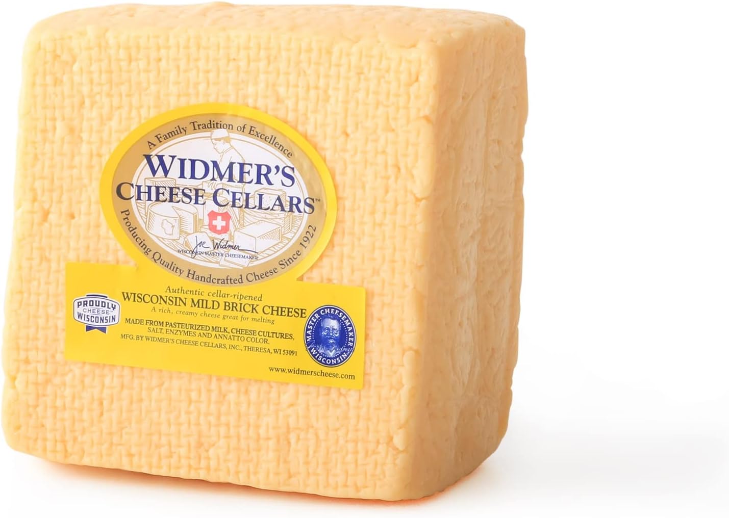Amazon.com: Brick- Wisconsin Cheese - Mild Brick Cheese (2lb) : Grocery ...