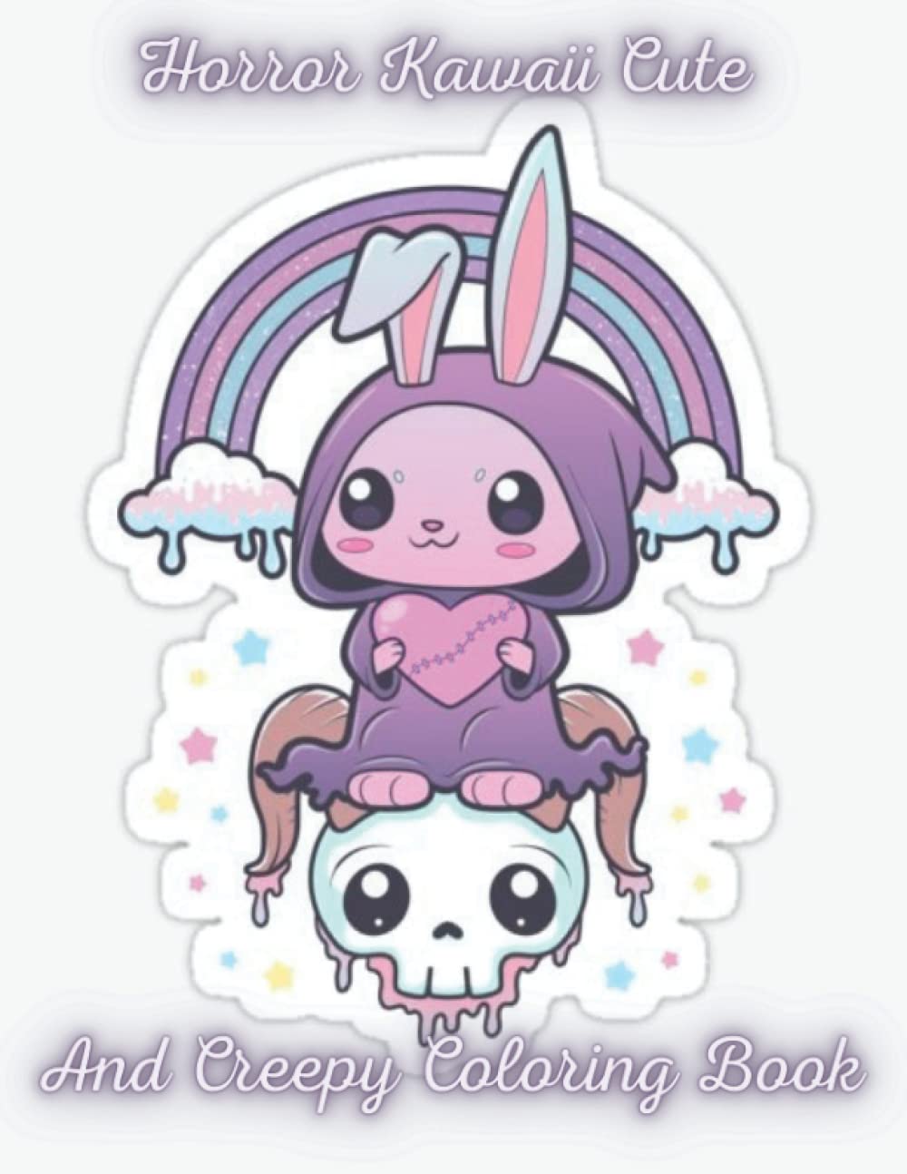 Horror Kawaii Cute And Creepy Coloring Book Pastel Goth Spooky ...