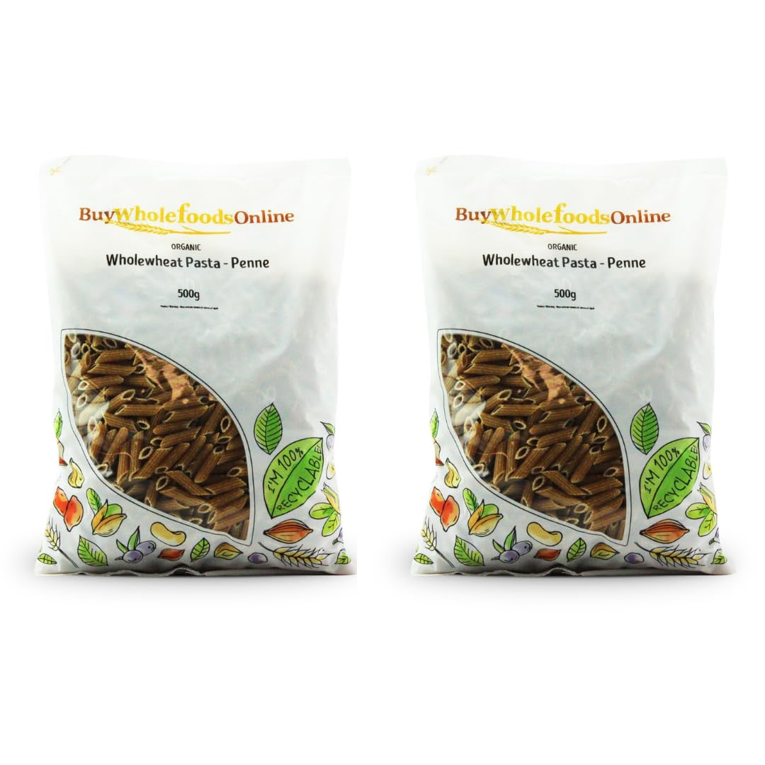 Organic Wholewheat Pasta - Penne 1kg : Amazon.co.uk: Grocery