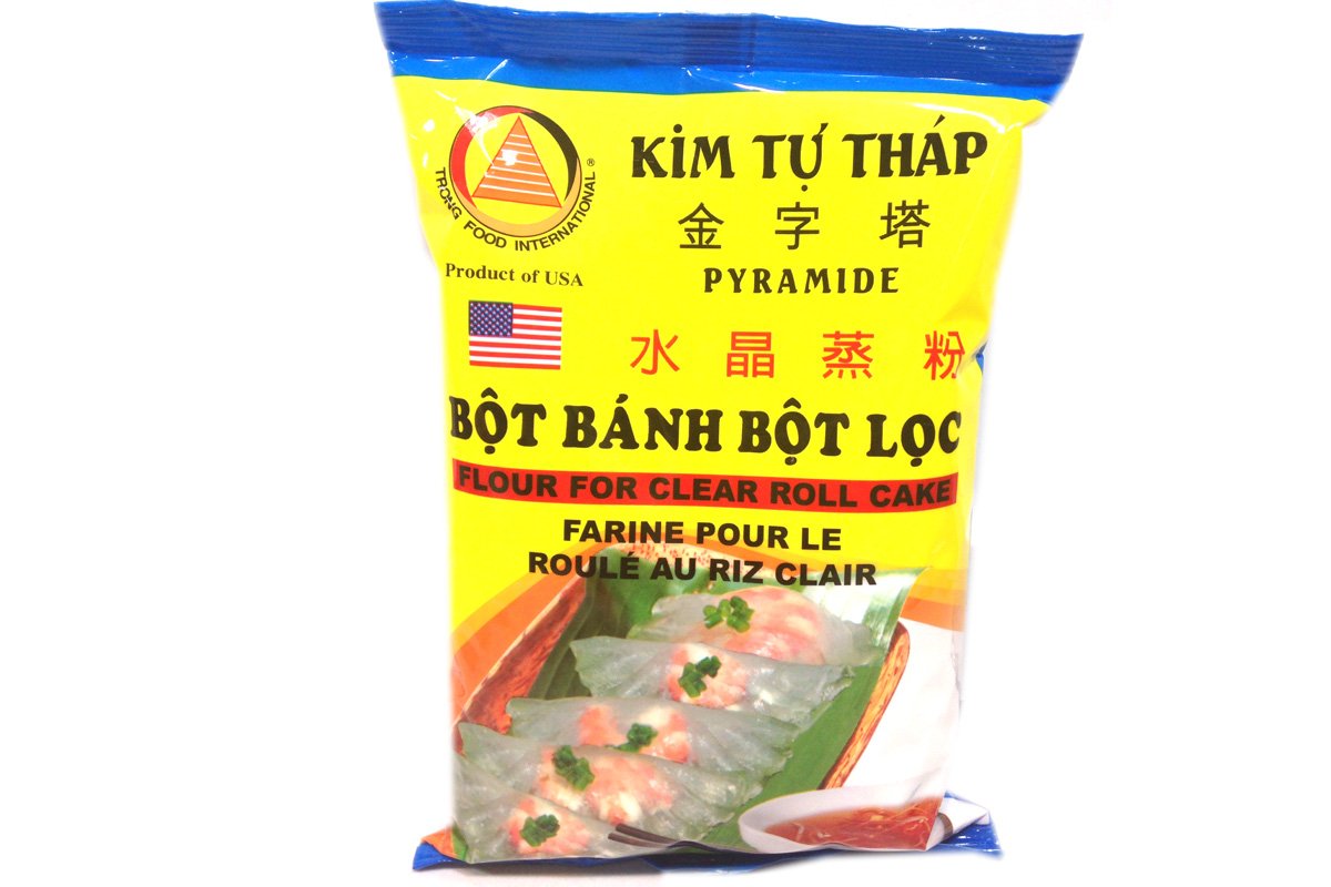 Amazon.com : Bot Banh Bot Loc (Flour for Clear Roll Cake) - 12oz [Pack ...