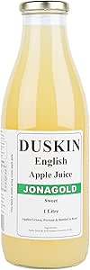Duskin English Apple juice | Jonagold flavour | 1 L | Medium, with tropical hints | (6 Bottles ...