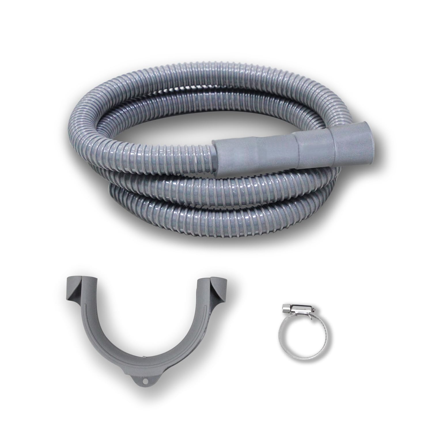 Amazon.com: 6FT Machine Hoses, Washing Machine Drain Hose With 1Clamp ...