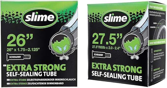 Amazon.com : Slime Bike Inner Tubes with Puncture Sealant, Self Sealing ...