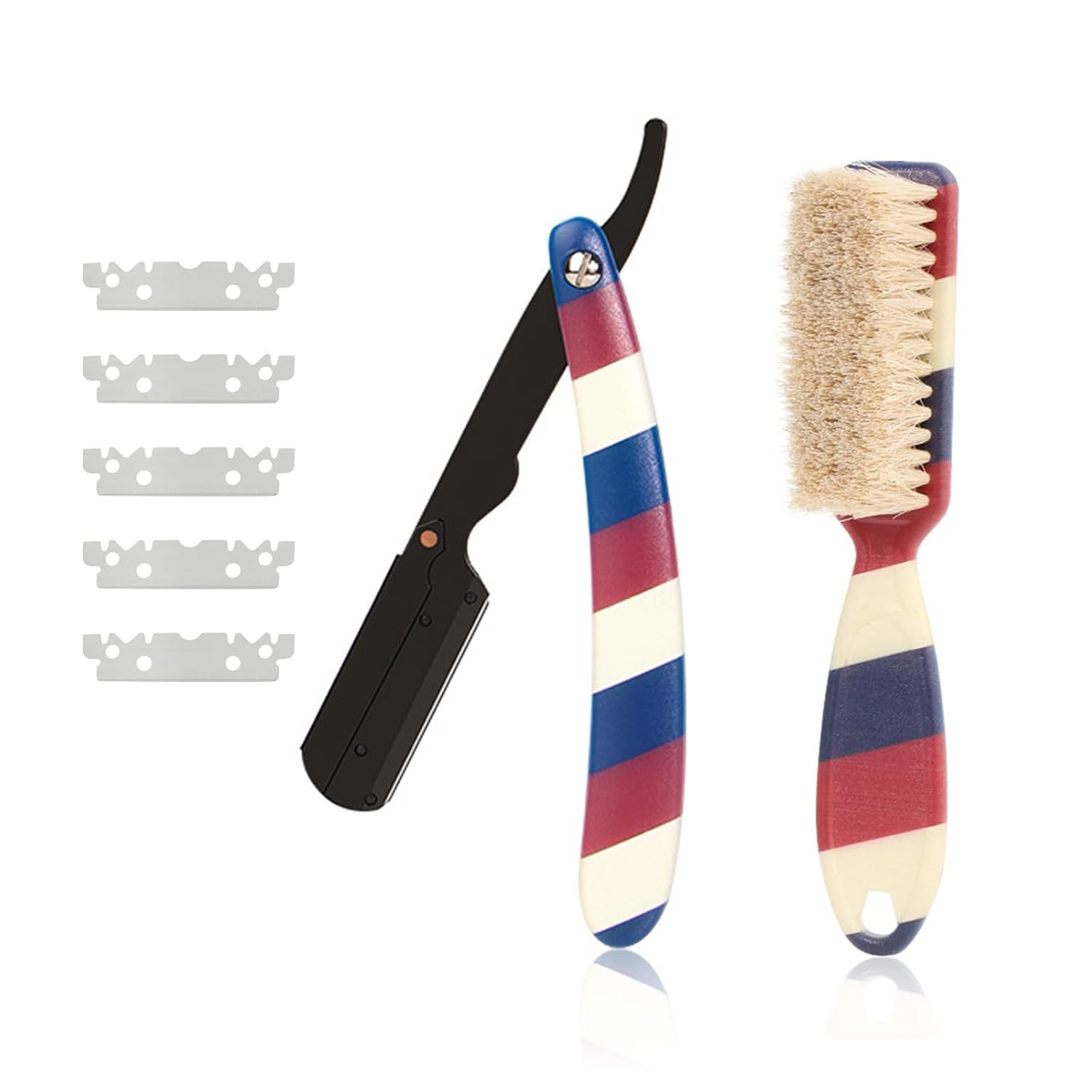 Amazon.com: CestoMen Professional Barber Straight Edge Razor and Barber ...