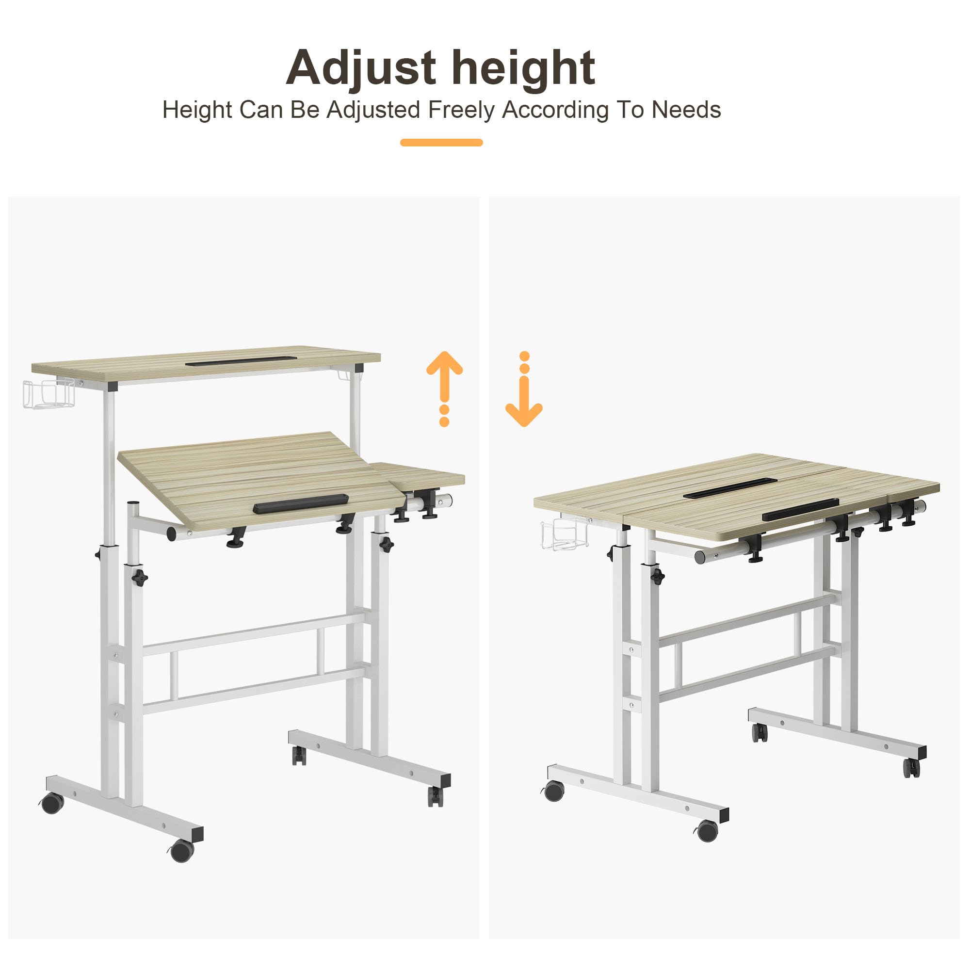 Snapklik.com : SogesHome 31.5 Inches Adjustable Laptop Desk Table ...