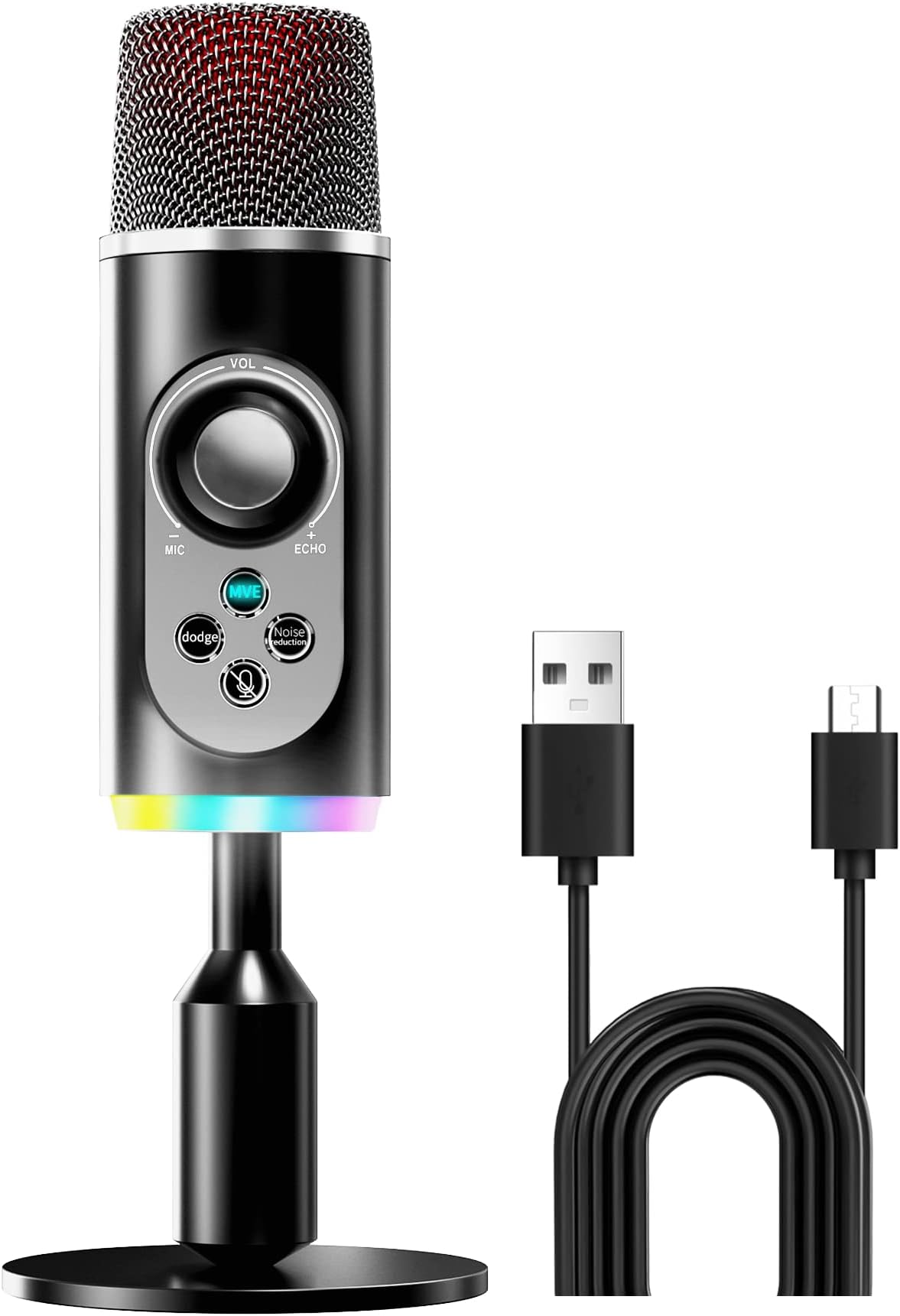 Amazon.com: FIFINE XLR/USB Microphone, Gaming Recording PC Mic with ...