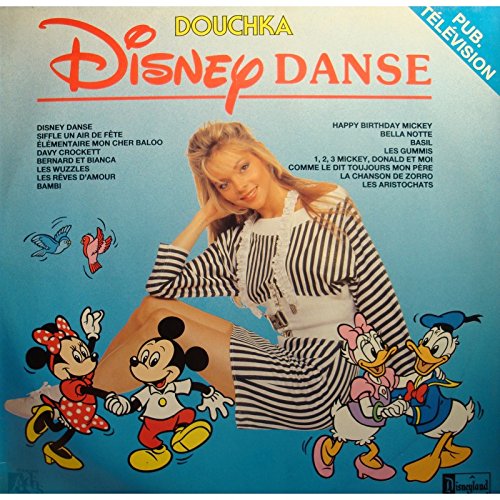 DOUCHKA disney danse LP 1989 Disneyland - happy birthday Mickey EX++ ...