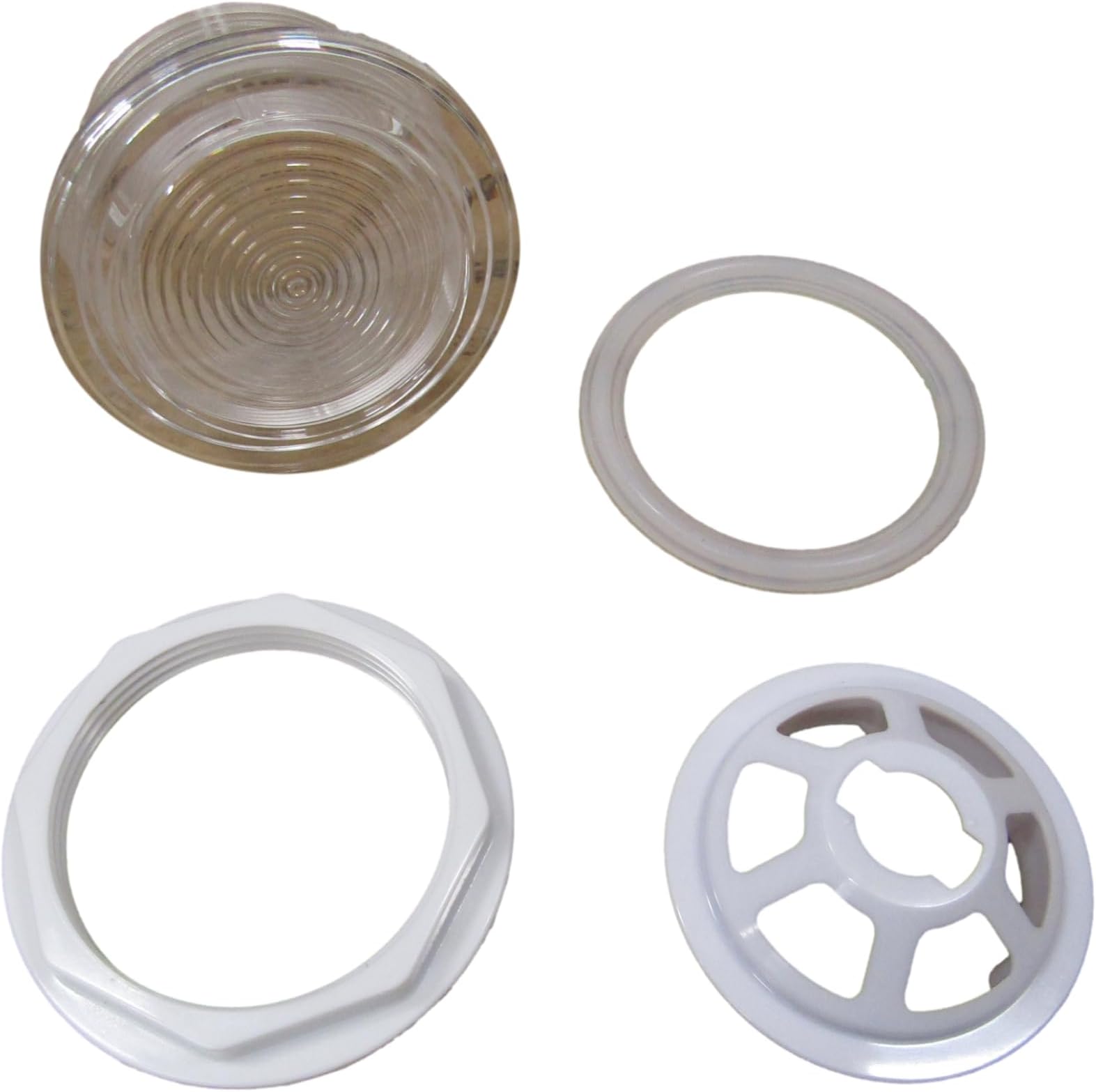 Amazon.com: Spa Hot Tub Clear Light Lens 3 1/4" Face 2 5/8" Hole How to ...