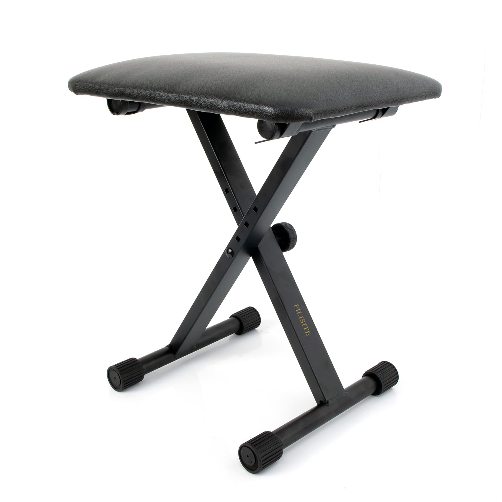Amazon.com: FILISITE Keyboard Bench X-Style Height Adjustable Padded ...