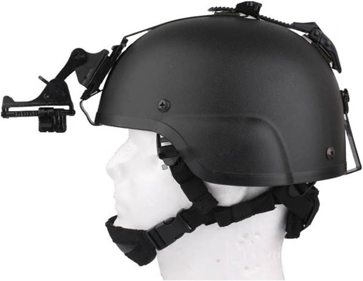 MDG MICH 2000 Helmet + Night Vision NVG Mount Airsoft BK, Hunting ...