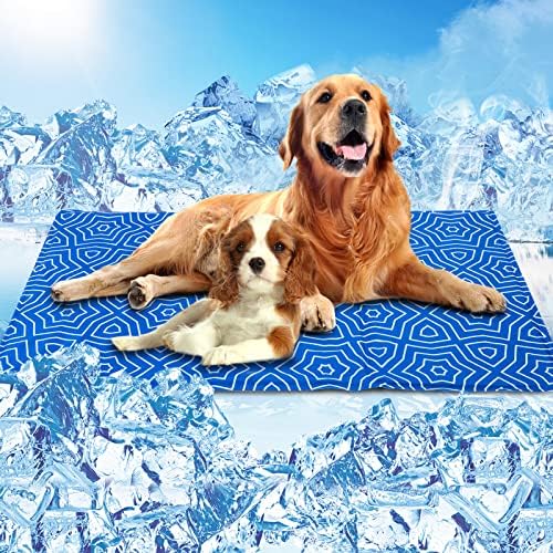 Ownpets Pet Self Cooling Gel Pad/Cooling Mat, Pressure Activated, Anti ...