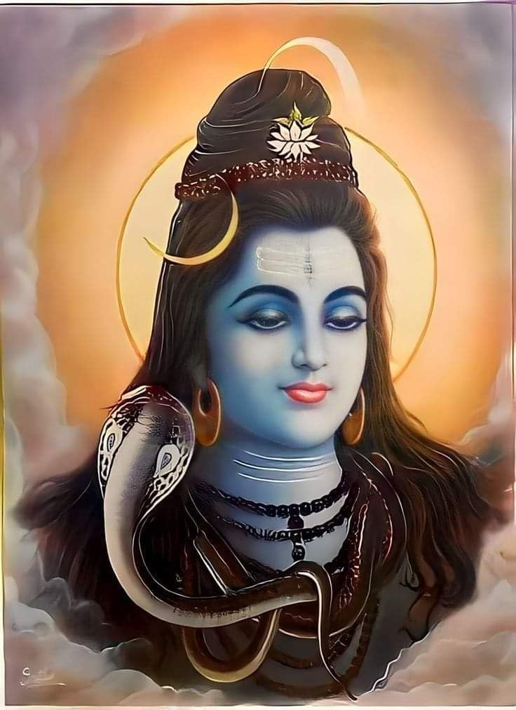 gojo Mahadev Bhole Shankar Shiv - Vinyl gloss Office Home Drawing Room ...