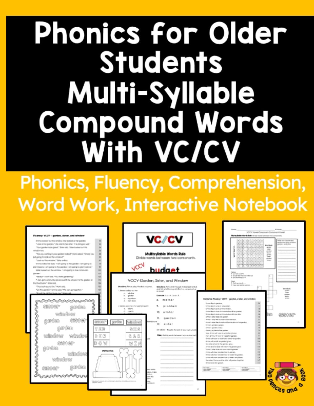 Phonics for Older Students Multi-Syllable Compound Words With VC/CV ...