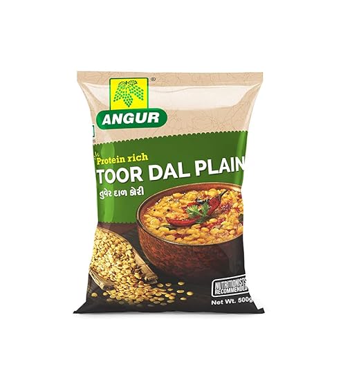 ANGUR Toor Dal Plain, 500 Gm : Amazon.in: Grocery & Gourmet Foods