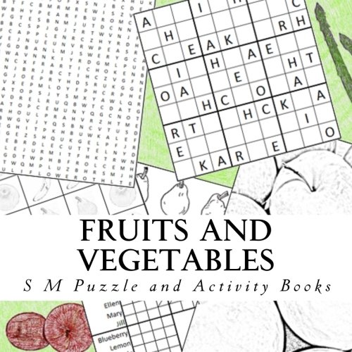 Fruits and Vegetables: S M Puzzle and Activity Books: M, S ...