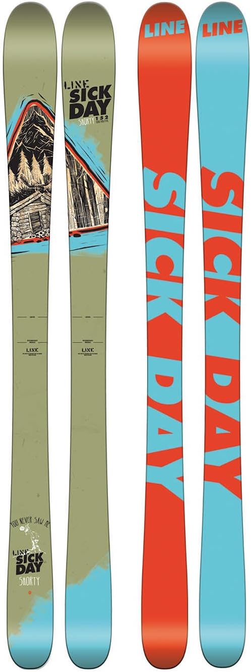 Amazon.com : Line Sick Day Shorty Kids Skis 2016 - 162cm : Sports ...