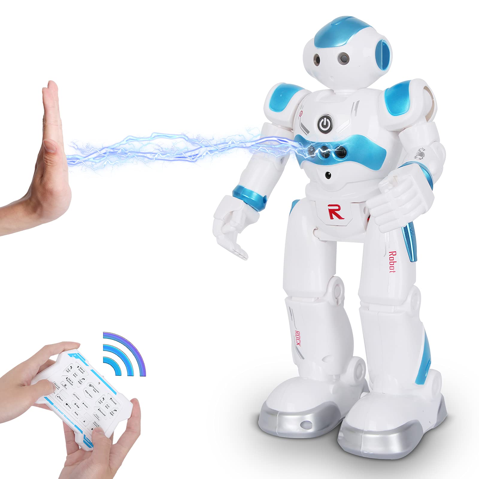 Bbdis Rc Robot Toy Gesture Sensing Remote Control Robot For Kids ...