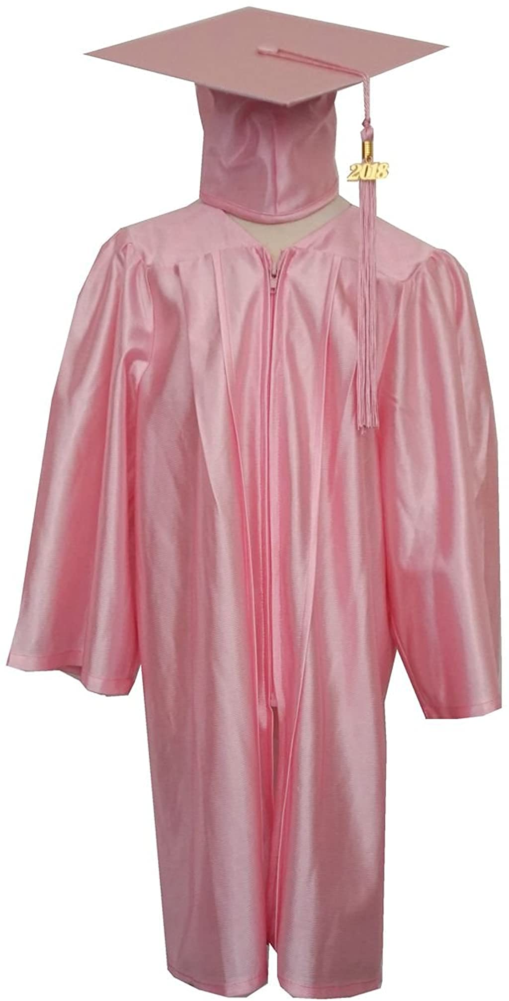 Buy Kindergarten Graduation Gown Cap Tassel 2021 Shiny Robe Online at ...