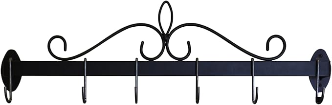 Amazon.com : J&J Wire Wall Pot and Pan Rack : Pots And Pan Hanger ...