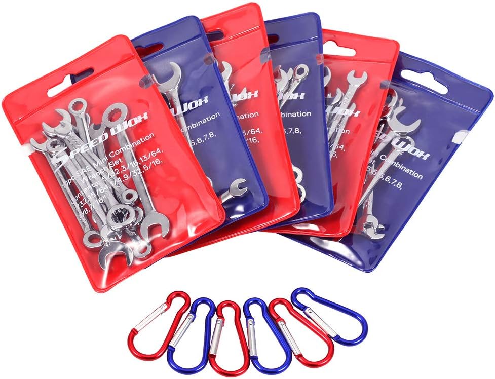 VUYBVY 20pcs Small Wrench Set, Mini Metric and SAE Combination ...